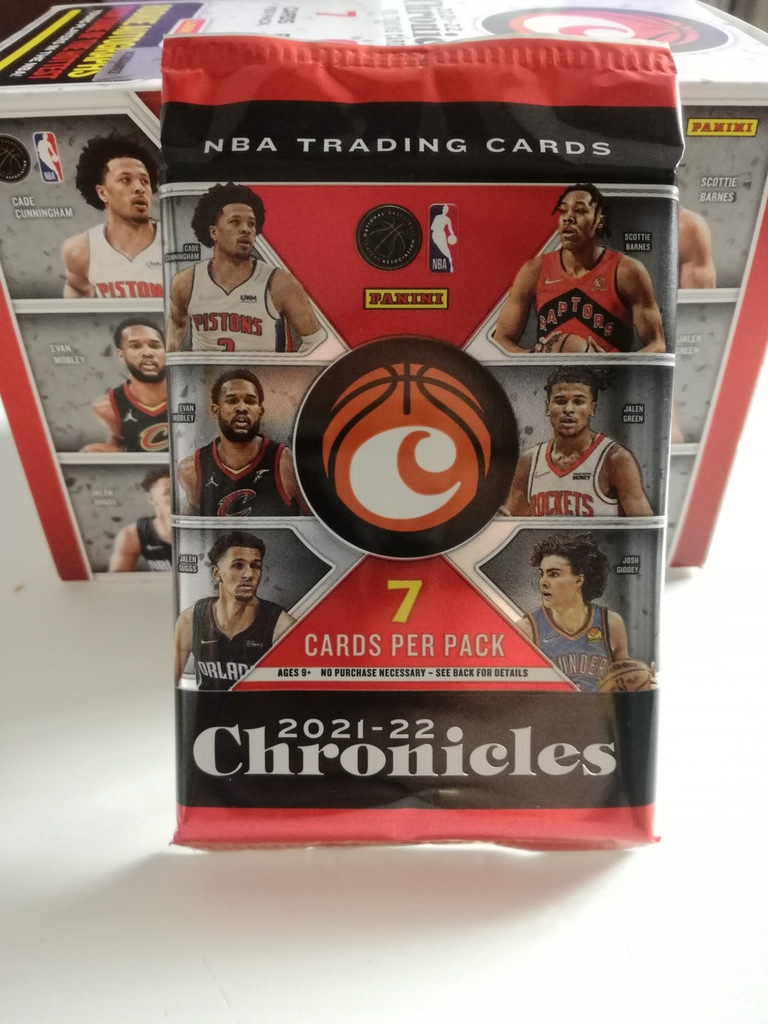 2021/22 Panini Chronicles NBA Paczka z Blaster Box - 13230386990 - oficjalne archiwum Allegro