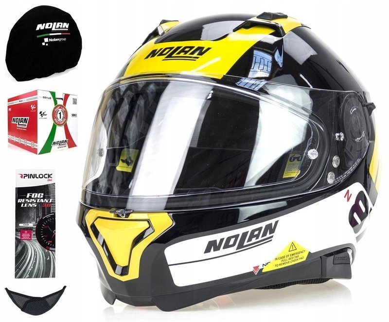 KASK INTEGRALNY NOLAN N87 PLUS DISTINCTIVE PINLOCK - 12737571435 ...