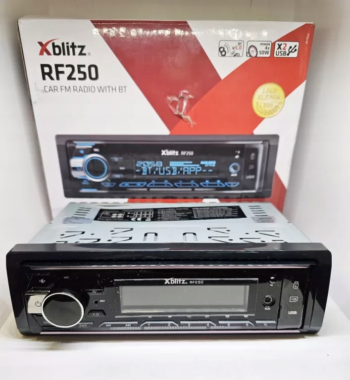 RADIOODTWARZACZ XBLITZ RF250 KOMPLET - 13952585883 - oficjalne archiwum Allegro