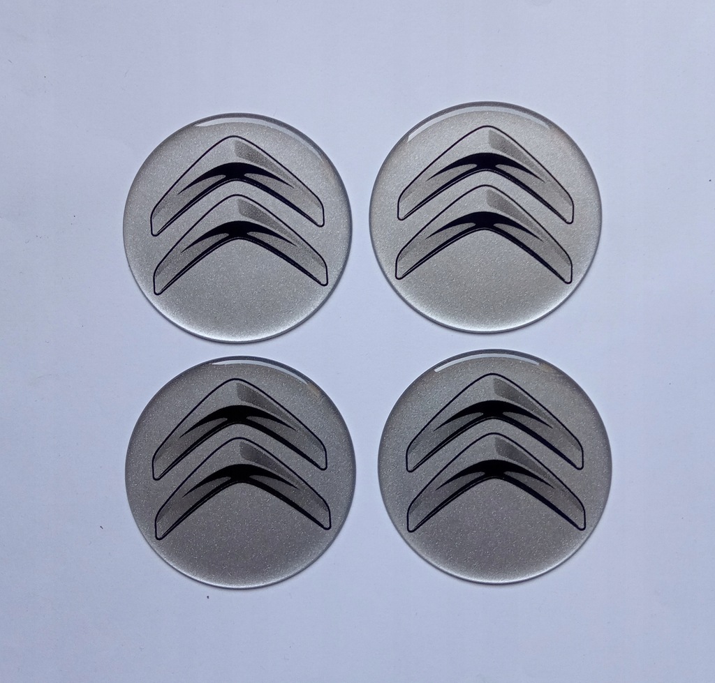 EMBLEMATY logo naklejki na felgi dekle CITROEN 55 - 12648606244 - oficjalne archiwum Allegro