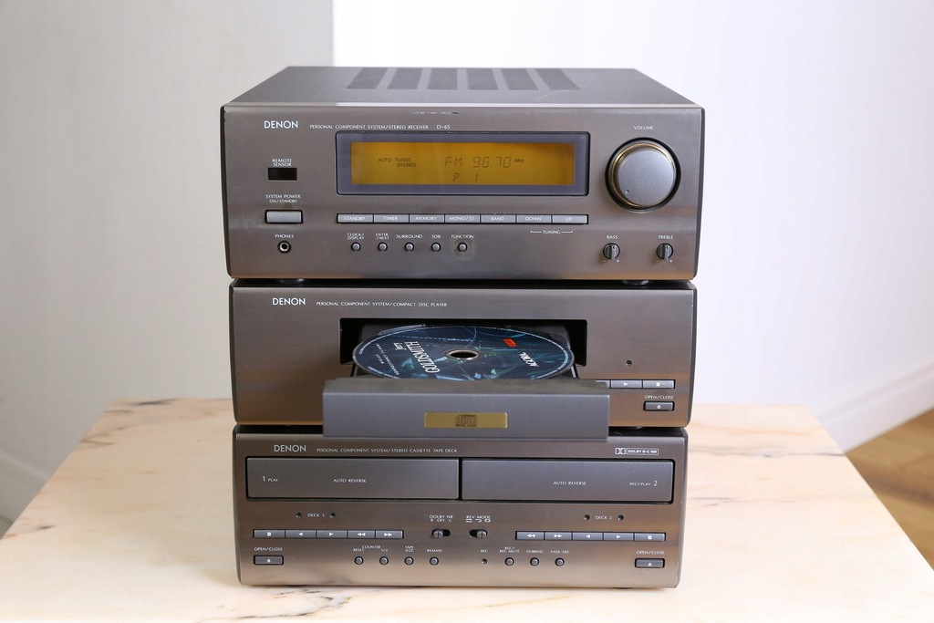 Wieża Denon D65 - 7887297802 - oficjalne archiwum Allegro