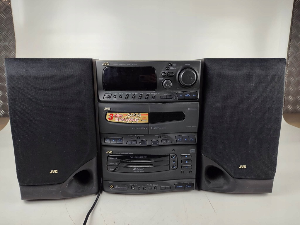 Wieża JVC MX - C220 + głośniki - 13489054815 - oficjalne archiwum Allegro