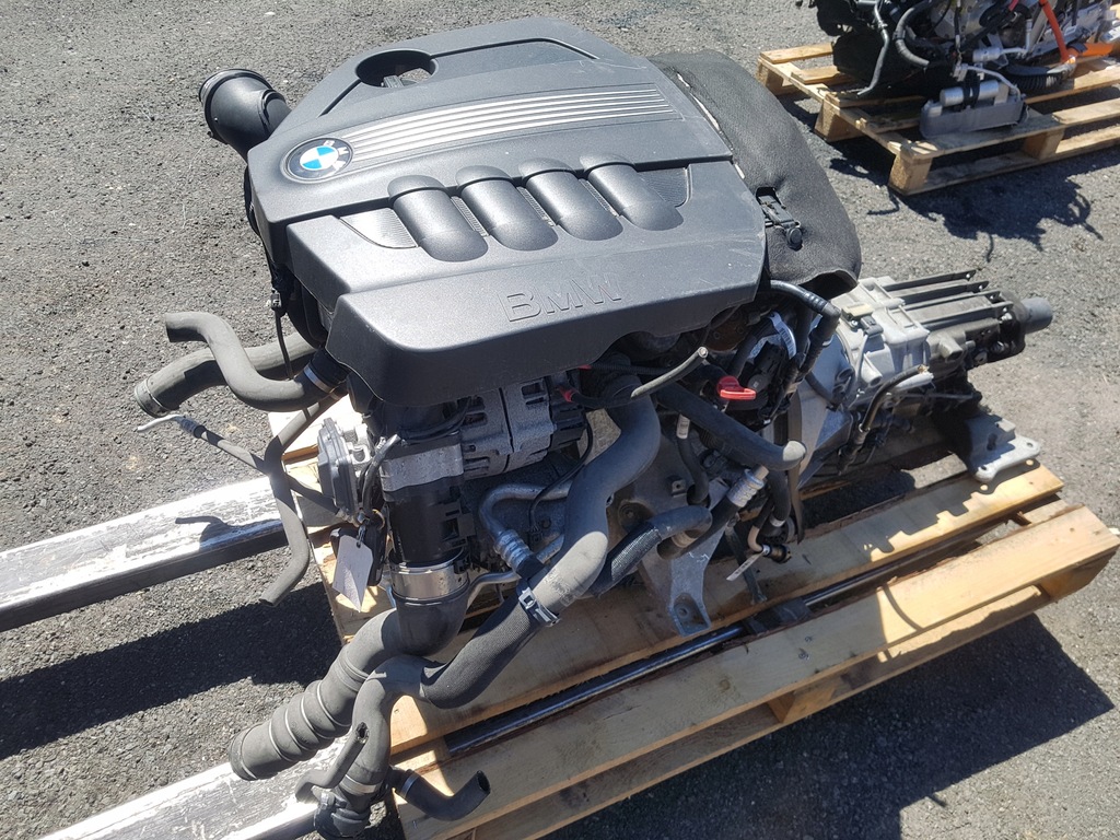 BMW SILNIK KOMPLETNY N47 N47D20C 184KM F10 F30 E90 - 11104188405 - oficjalne archiwum Allegro