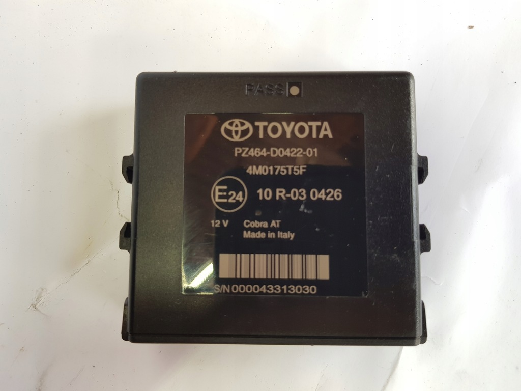 moduł parkowania PDC Toyota Verso - 13157102307 - oficjalne archiwum ...