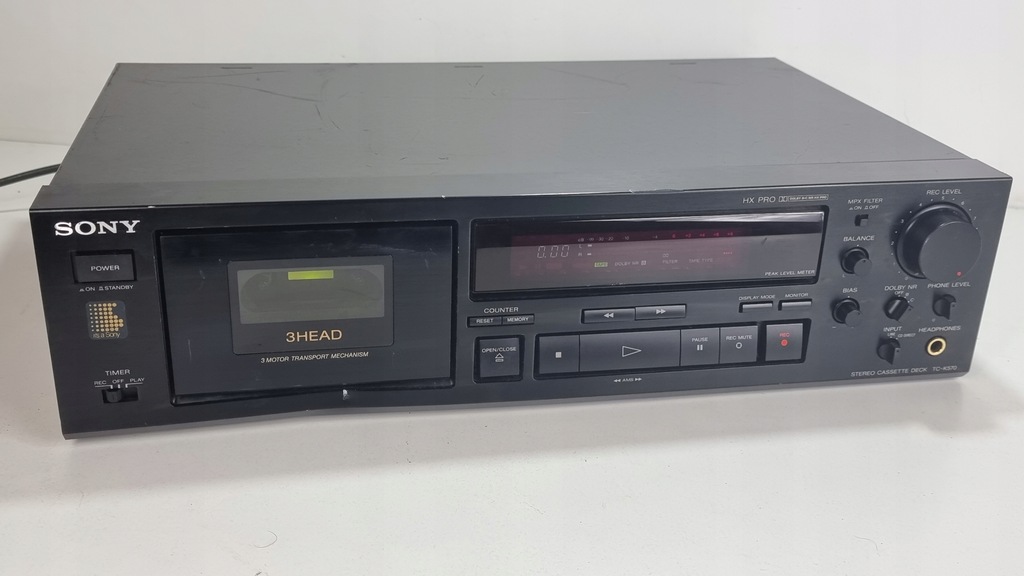 magnetofon SONY Cassette Deck TC K 570 TC-K570 - 12864681014 ...