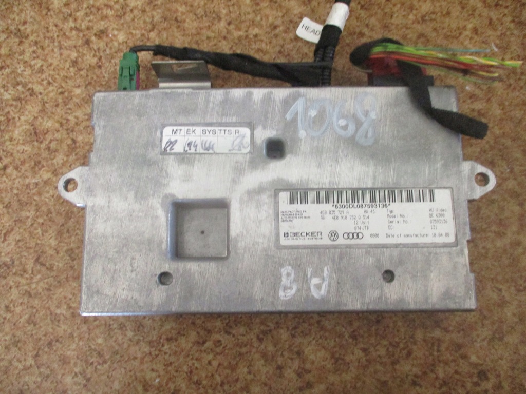 MODUŁ INTERFACE MMI AUDI A8 D3 A6 C6 4E0035729A - 13923629263 - oficjalne archiwum Allegro