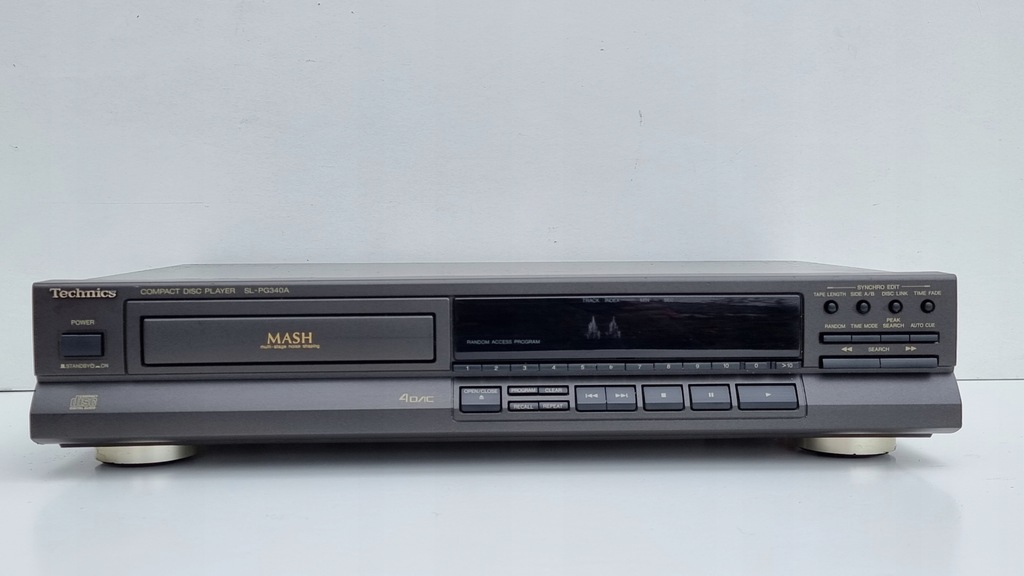 Cd player Technics SL PG 340A SL-PG340A odtwarzacz - 12780257806 - oficjalne archiwum Allegro
