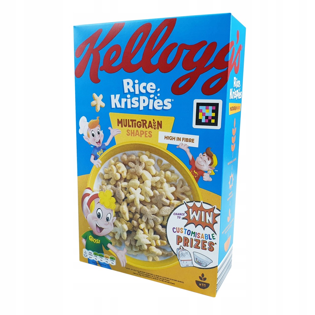 KELLOGG'S -RICE KRISPIES MULTIGRAIN SHAPES 350 G - 13423382158 ...