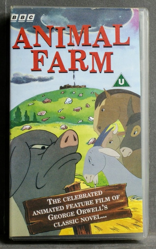 Animal Farm BBC 1993 VHS - 8426163706 - oficjalne archiwum Allegro