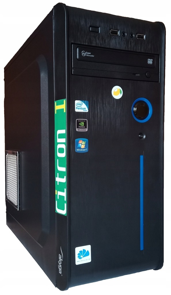 KOMPUTER Citron I Pentium 3,2 GHZ 4GB RAM 500GB - 10611526148 - oficjalne archiwum Allegro