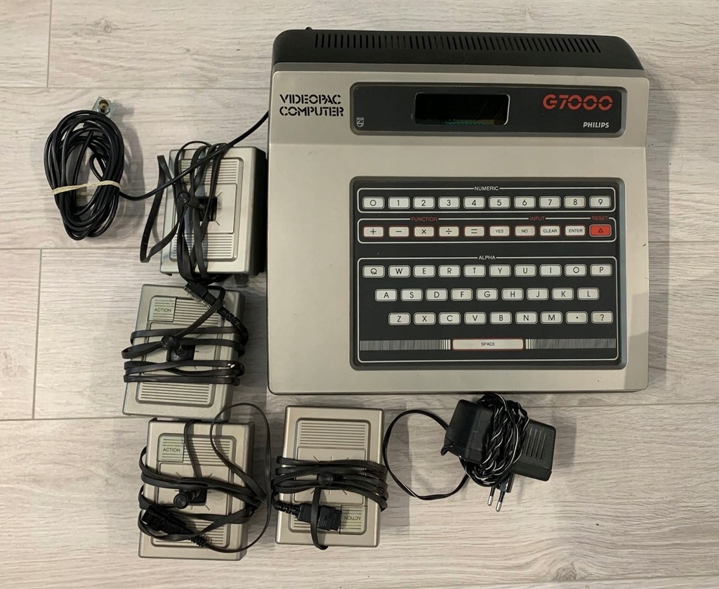 Philips G7000 Videopac 4 Kontrolery - 11536359928 - oficjalne archiwum ...