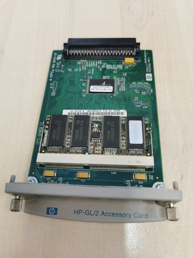 Karta HP-GL/2 + 128MB HP DesignJet 500 - 11097957200 - oficjalne ...