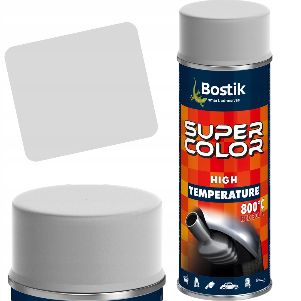 Farba w sprayu wysokotemperaturowa biały 400ml - 10910846723 ...