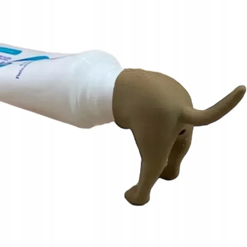 Pooping Dog Butt Toothpaste Topper Pooping Toothpaste Cap Vomit Topper ...