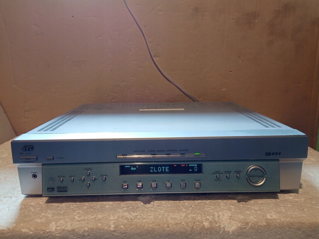 Amplituner JVC RX-E111RSL 5.0 srebrny - 13612335899 - oficjalne ...