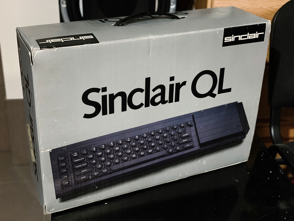 UNIKAT !! Sinclair QL BOX ,Mega Zestaw 100%SPRAWNY - 8811552695 ...