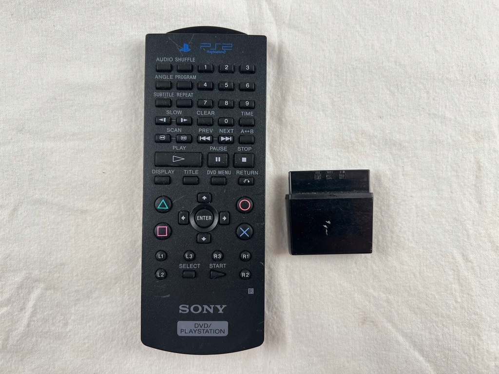 Pilot PlayStation 2 / DVD PS2 SCPH-10420 Oryginał - 12539907587 ...