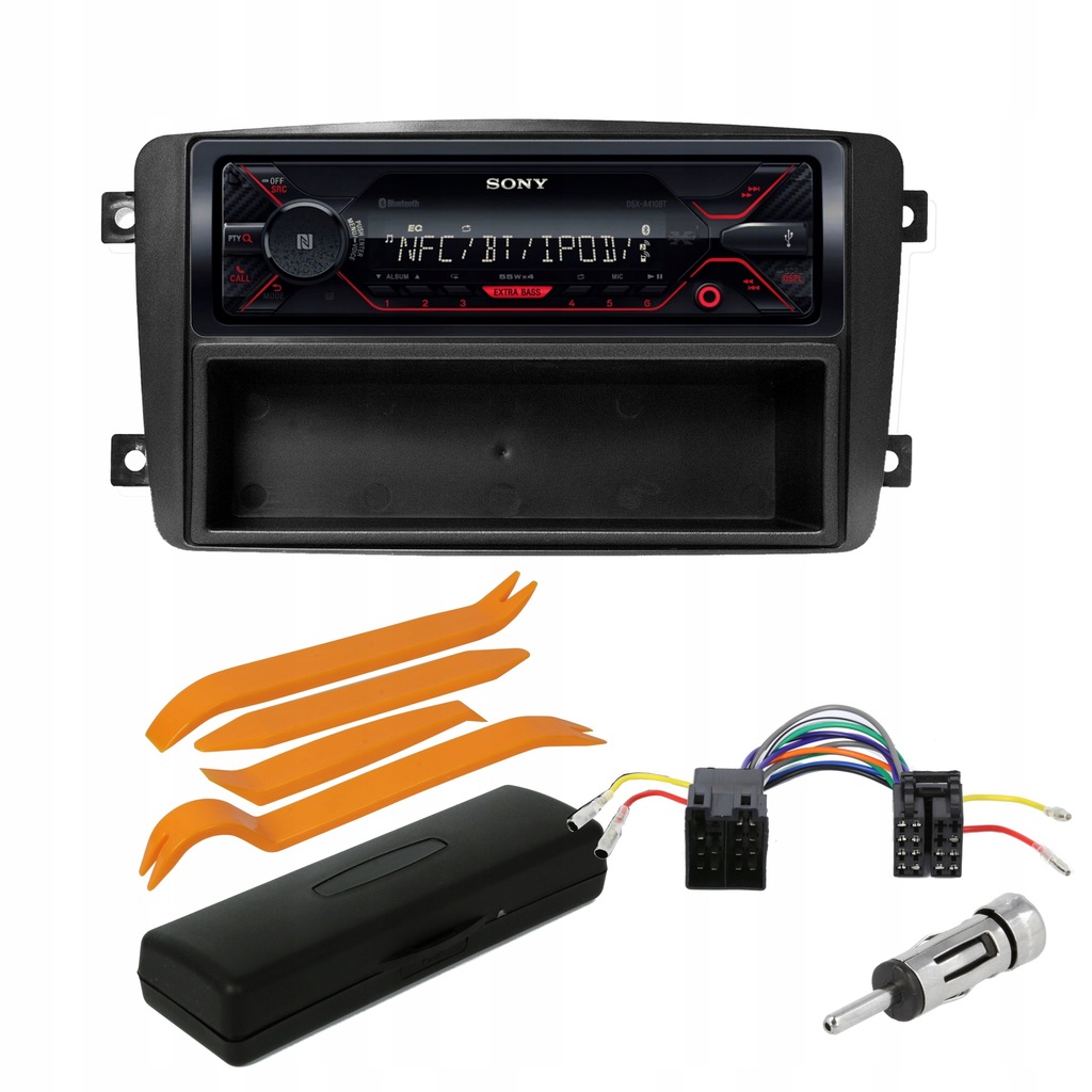 SONY DSX-A410BT RADIO MERCEDES CLK W209 VITO VIANO - 13933154149 - oficjalne archiwum Allegro