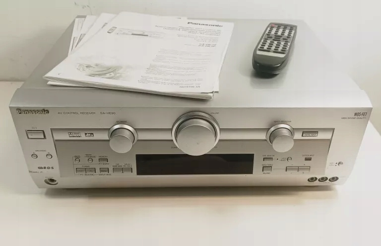 AMPLITUNER PANASONIC SA-HE90 / PILOT - 12480809246 - oficjalne archiwum Allegro