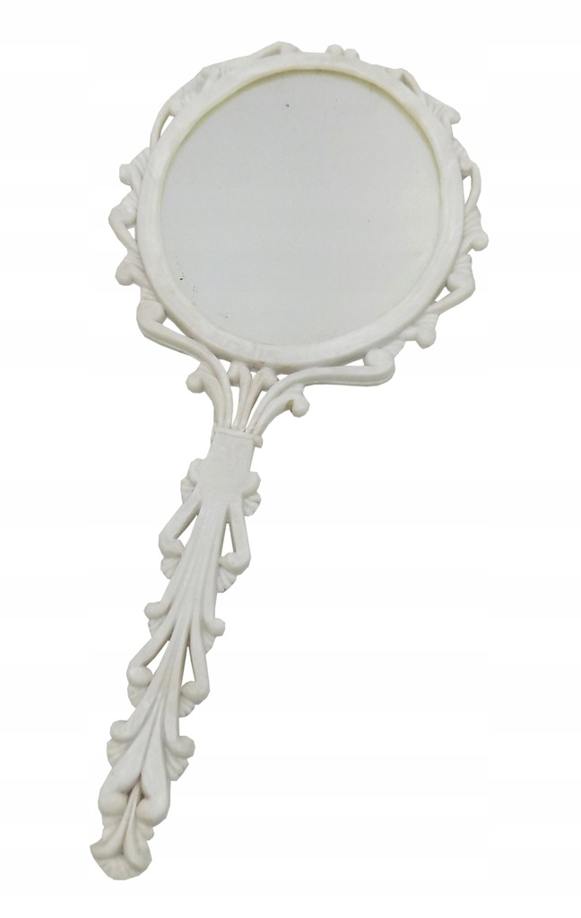 stare lusterko z rączką PRL - 14100212495 - oficjalne archiwum Allegro