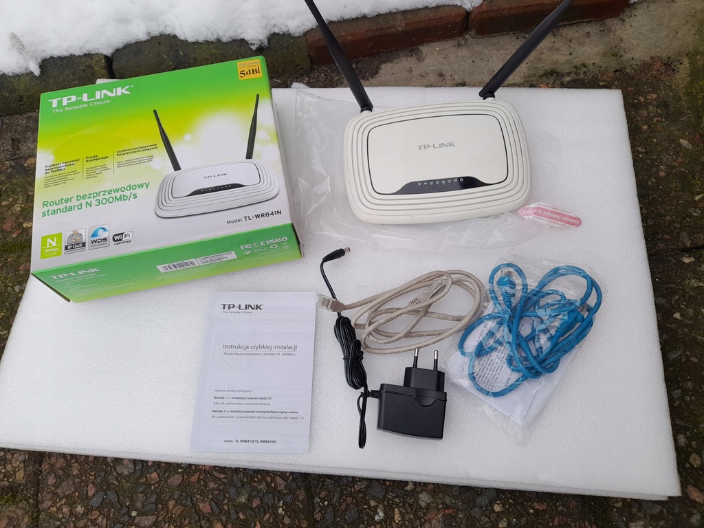 Router TP-LINK TL-WR841N - 11561525849 - oficjalne archiwum Allegro