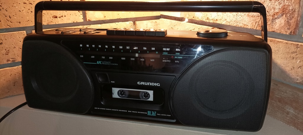 Radiomagnetofon Grundig RR 367 - 12698534461 - oficjalne archiwum Allegro