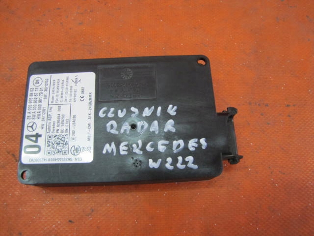 RADAR SENSOR MERCEDES W205 W212 W222 A0009058802 - 7974844628 ...