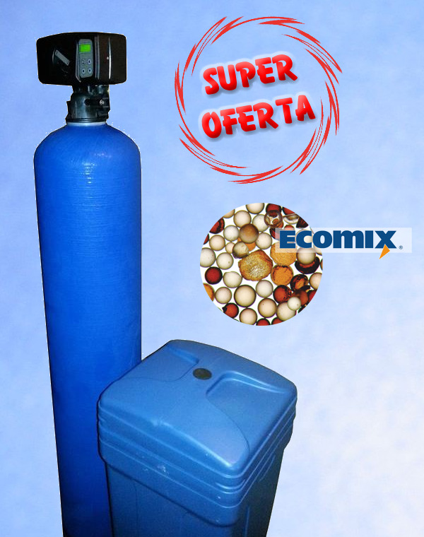 Odżelaziacz Zmiękczacz Filtr wody Ecomix - 14843510792 - oficjalne archiwum Allegro