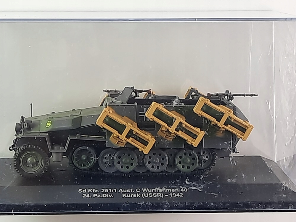 Sd.Kfz. 251/1 Ausf.C Wurfrahmen 40 1:43 Eaglemoss - 13172124648 ...