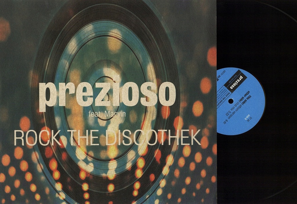 Prezioso Feat. Marvin, Rock The Discothek, 12" - 17083365044 ...