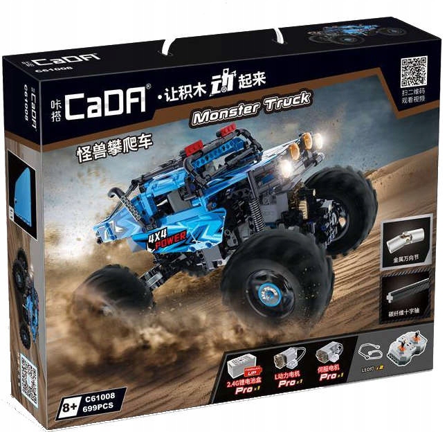 MONSTER TRUCK LEGO TECHNIC CADA C61008W - 12199578806 - oficjalne ...