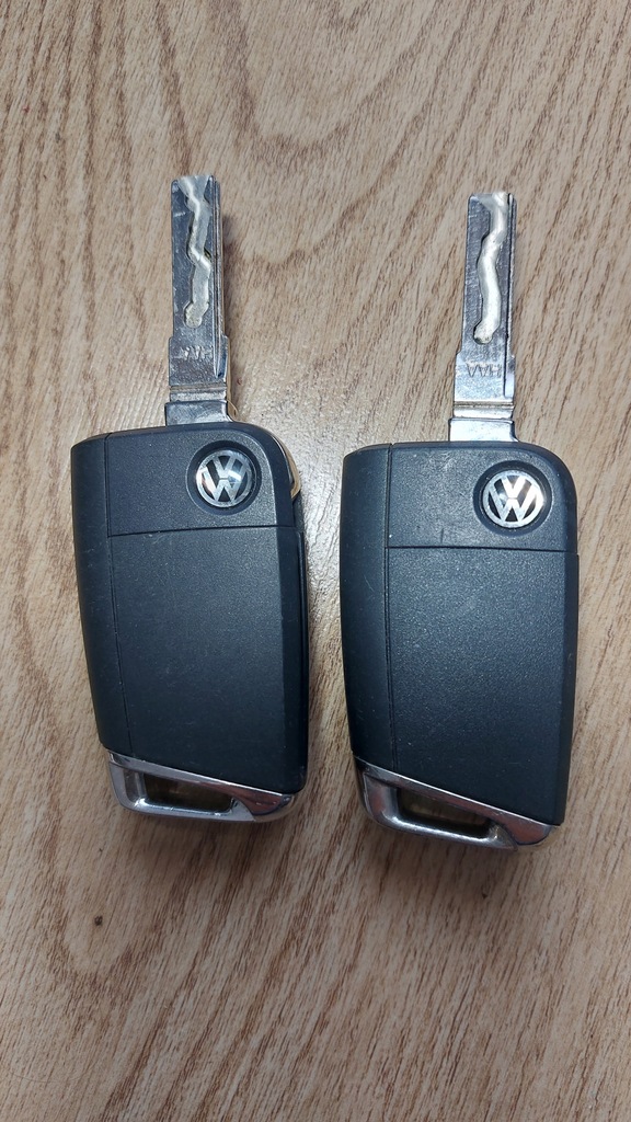 KLUCZYK PILOT ORYGINAŁ KARTA VW 5G0 959 752 BB - 13396128366 ...