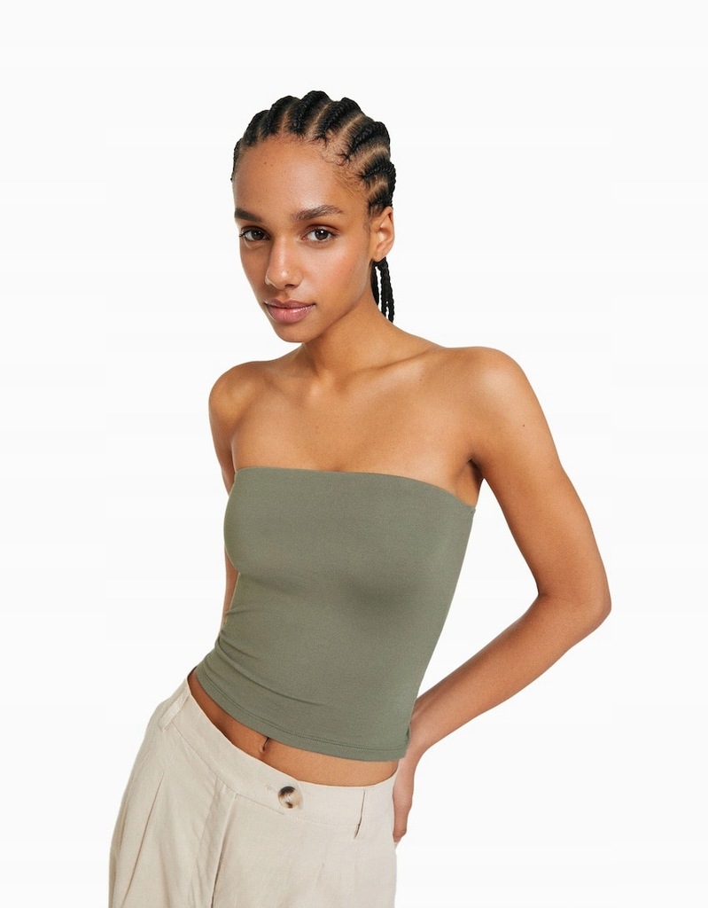 ODKRYTE RAMIONA 2C1 NF1__S BERSHKA CROP TOP - 14041940444 - oficjalne ...
