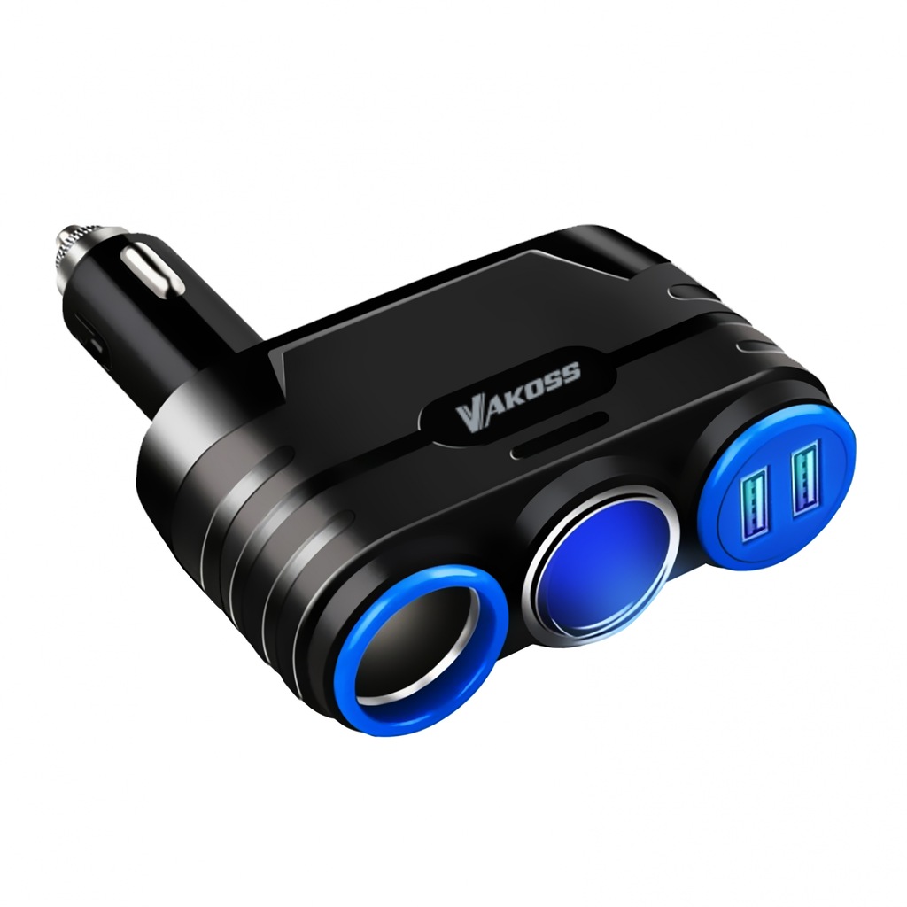 Rozgałęziacz gniazda zapalniczki VAKOSS TP-3262UK - 11600045430 ...