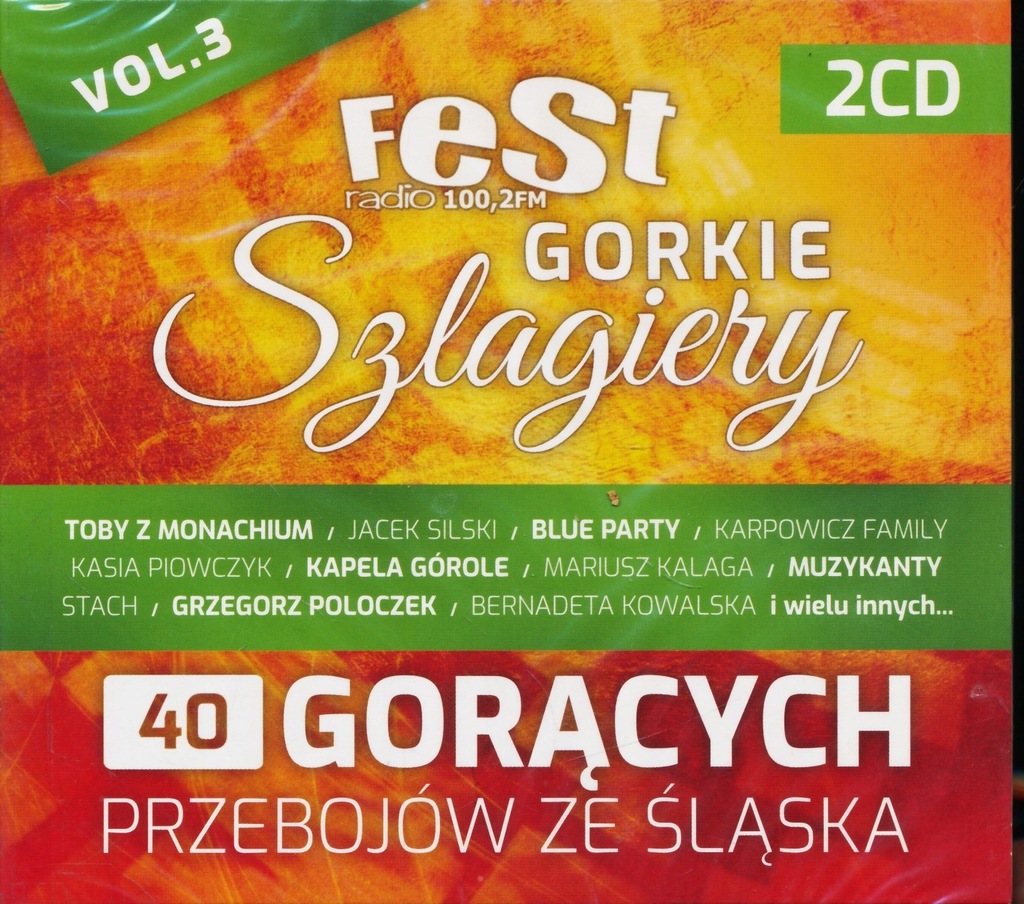 FEST Gorkie Szlagiery Vol.3 40 Gorących ze Śląska - 11499579019 ...
