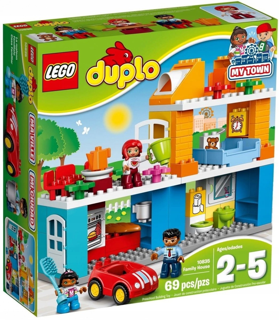 LEGO Polska DUPLO Dom rodzinny - 8296302020 - oficjalne archiwum Allegro