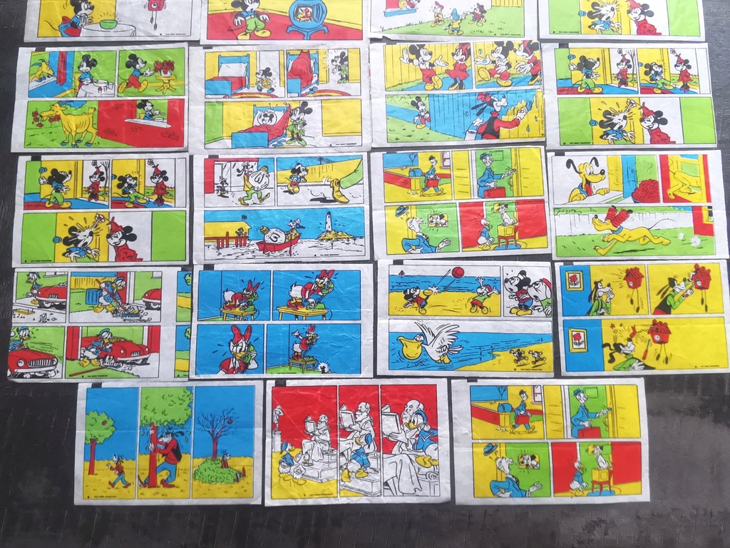 Guma DONALD historyjka HISTORYJKI obrazki 27 szt. - 13479183263 ...