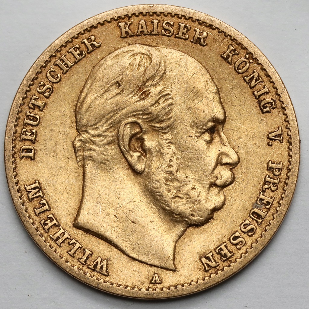 911. Prusy, Wilhelm I, 10 marek 1873-A - 14124951498 - oficjalne archiwum Allegro