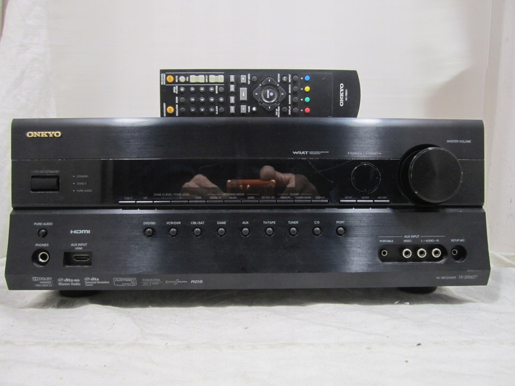 Amplituner 7.2 Onkyo TX-SR607 HDMI USB 140 W/kanał - 12108306575 - oficjalne archiwum Allegro