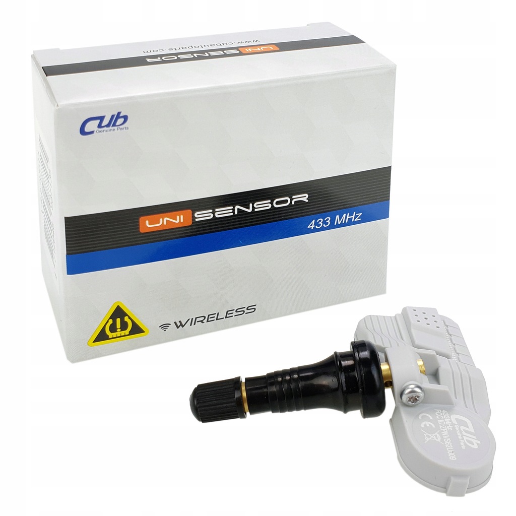 Czujnik TPMS CUB UNI Sensor 433MHz Zawór Gumowy - 11407503807 ...