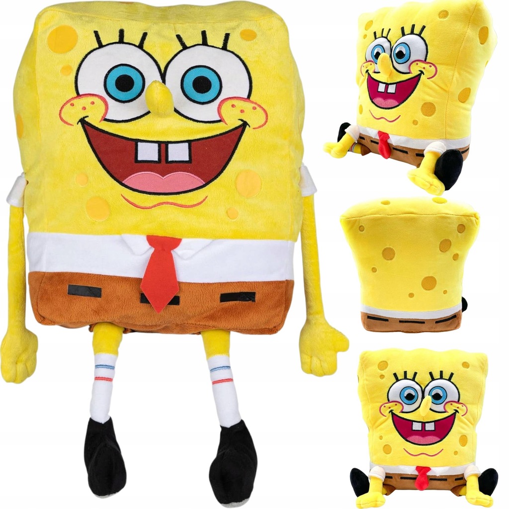 MASKOTKA SPONGEBOB KANCIASTOPORTY PAN GĄBKA PLUSZAK MIŚ PRZYTULANKA ...