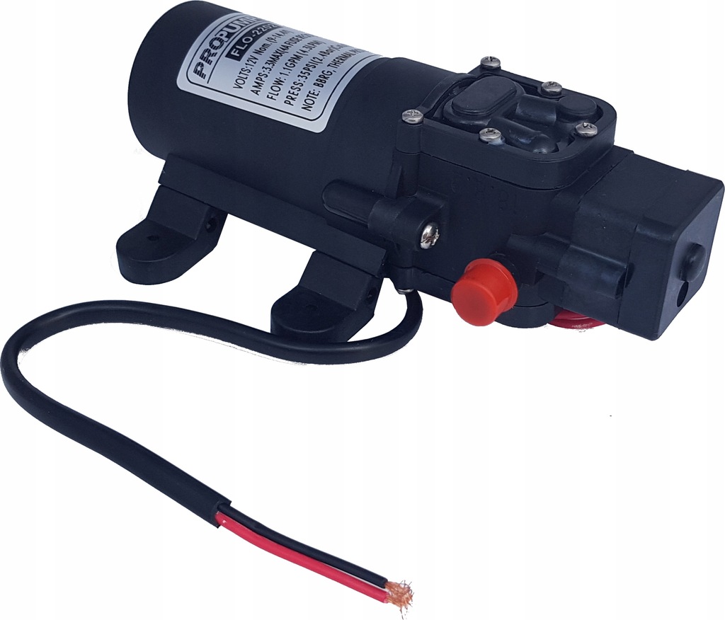 Pompa wody 12v ciśnieniowa 2,4 bar 4,3 L/min - 13487926663 - oficjalne ...