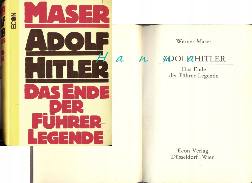 Adolf Hitler Das Ende der Fuhrer-Legende - 10599151382 - oficjalne ...