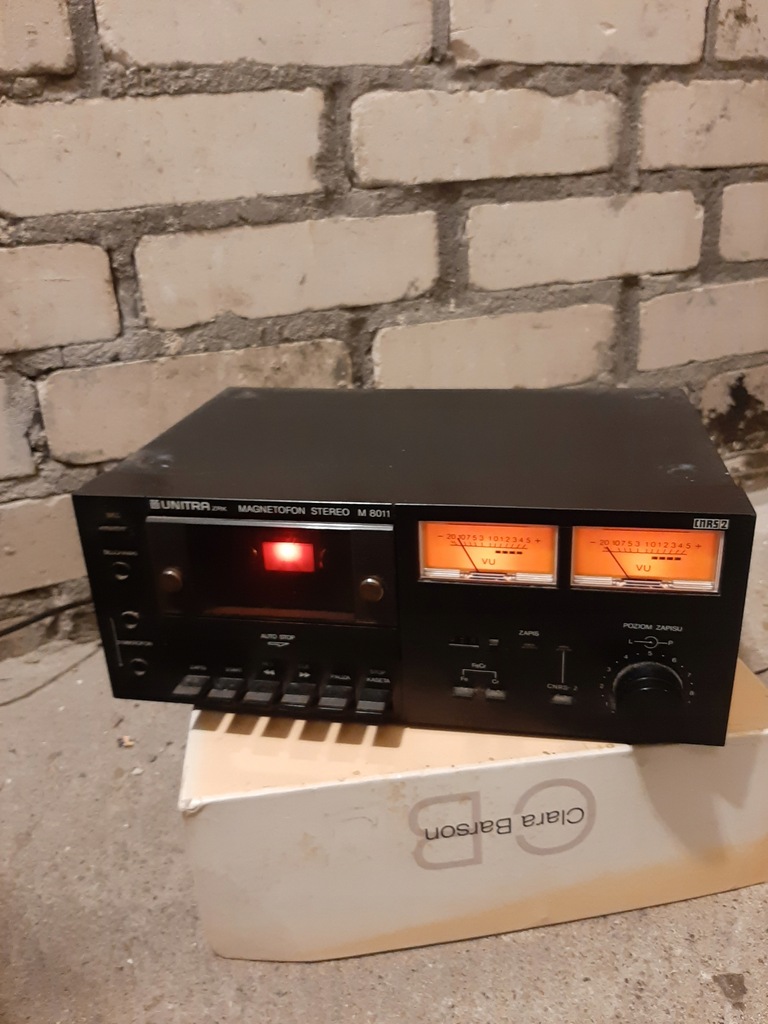 MAGNETOFON UNITRA M 8011 - 14347682201 - oficjalne archiwum Allegro