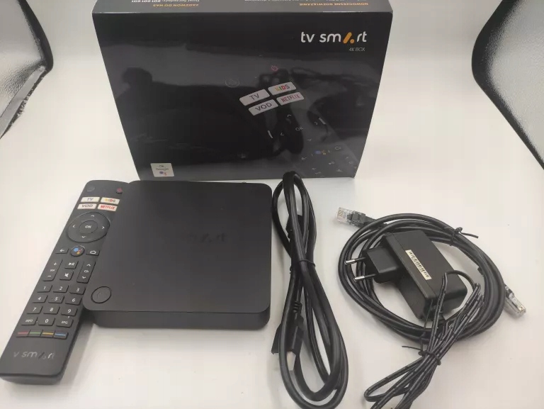DEKODER TV SMART 4K BOX DV8988 - 15413608891 - oficjalne archiwum Allegro