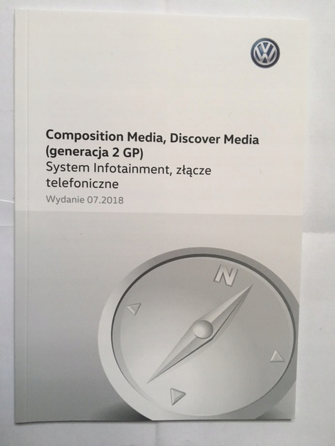 Composition media Discover gen 2 GP instrukcja VW - 12650959122 ...