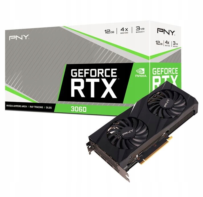 Karta graficzna GeForce RTX 3060 12GB VERTO DUAL - 13033977779 ...
