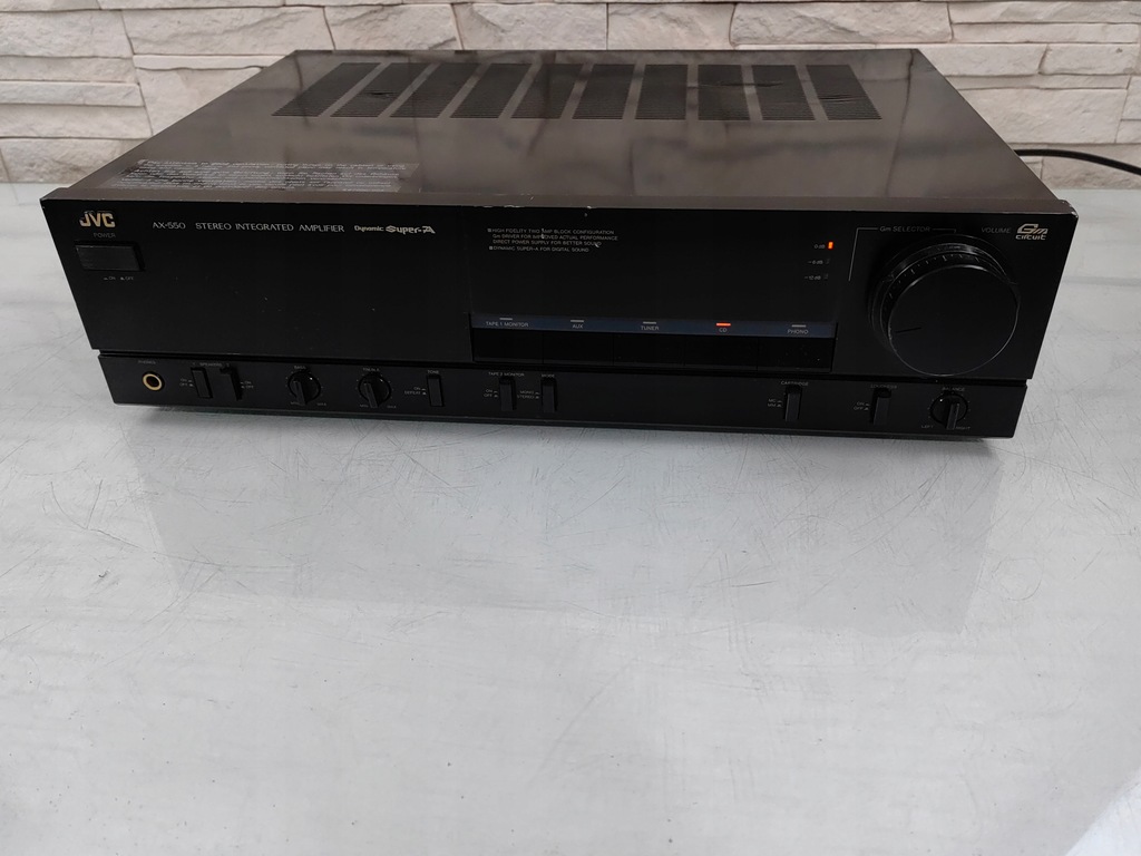 JVC AX-550 Wzmacniacz stereo - 12946324596 - oficjalne archiwum Allegro