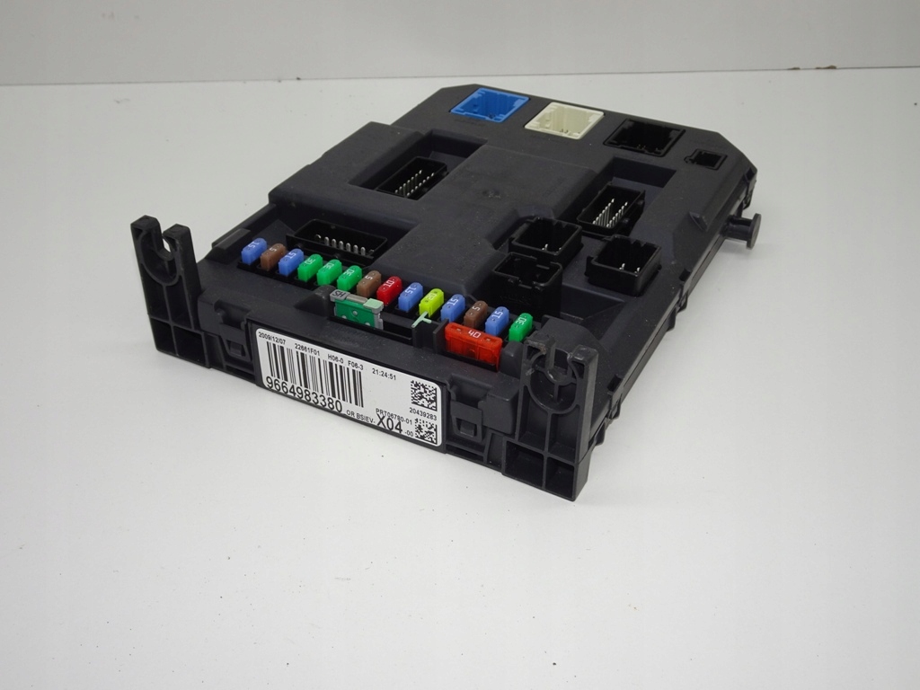 CITROEN C3 DS3 PEUGEOT MODUL BSI 9664983380 - 12319208281 - oficjalne ...