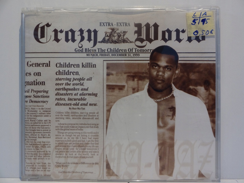 Raz-Ma-Taz - Crazy World Maxi CD Hit! - 8051411272 - oficjalne archiwum ...